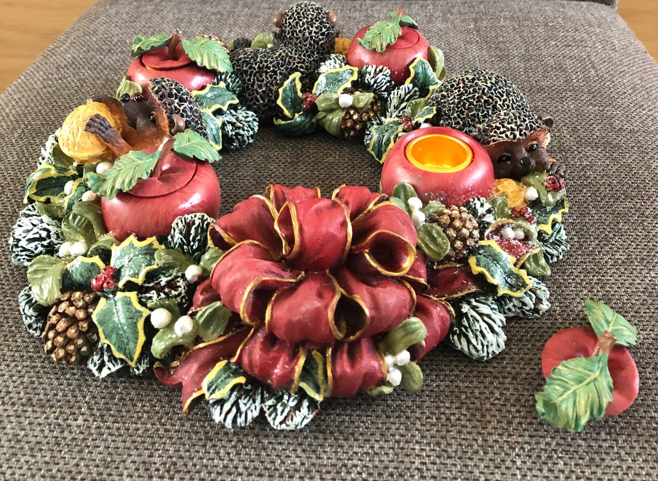 Utrolig flott adventskrans - Mariell Design: Bramble | FINN torget