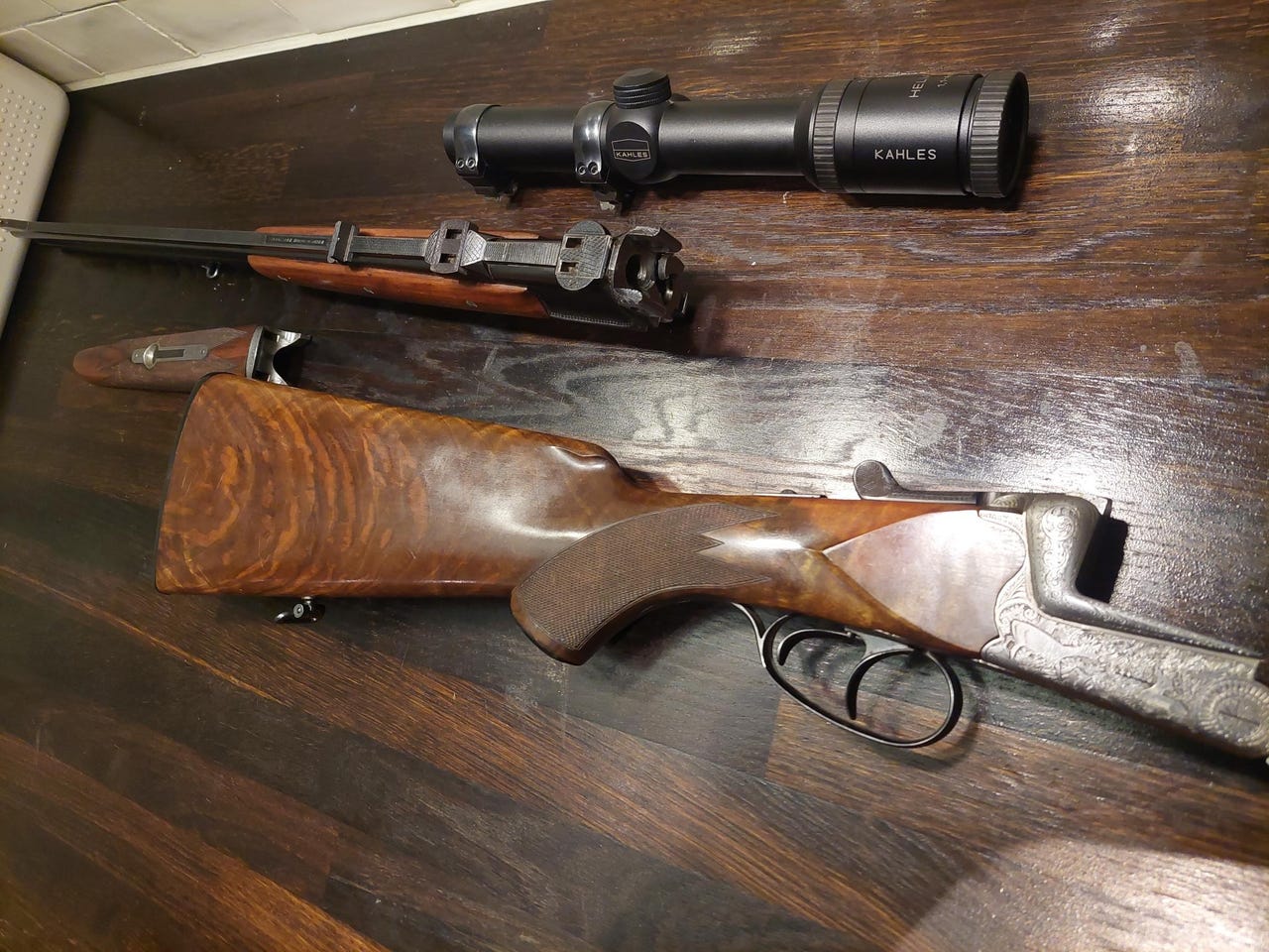 Dobbeltrifle, buhag shul 8x57r | FINN torget