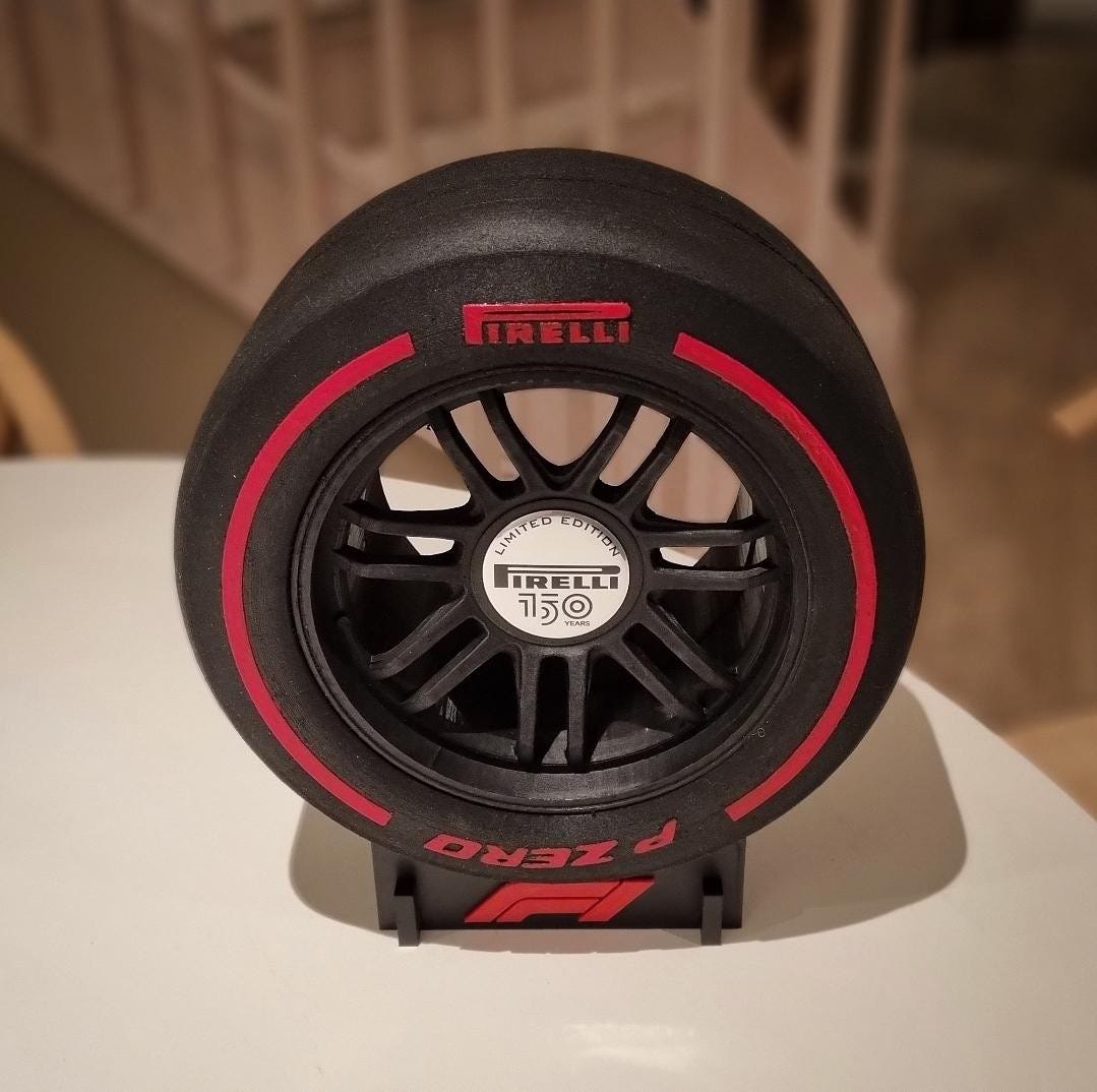 Formel 1 Vindtunell dekk 2023 (replica) | FINN-torget