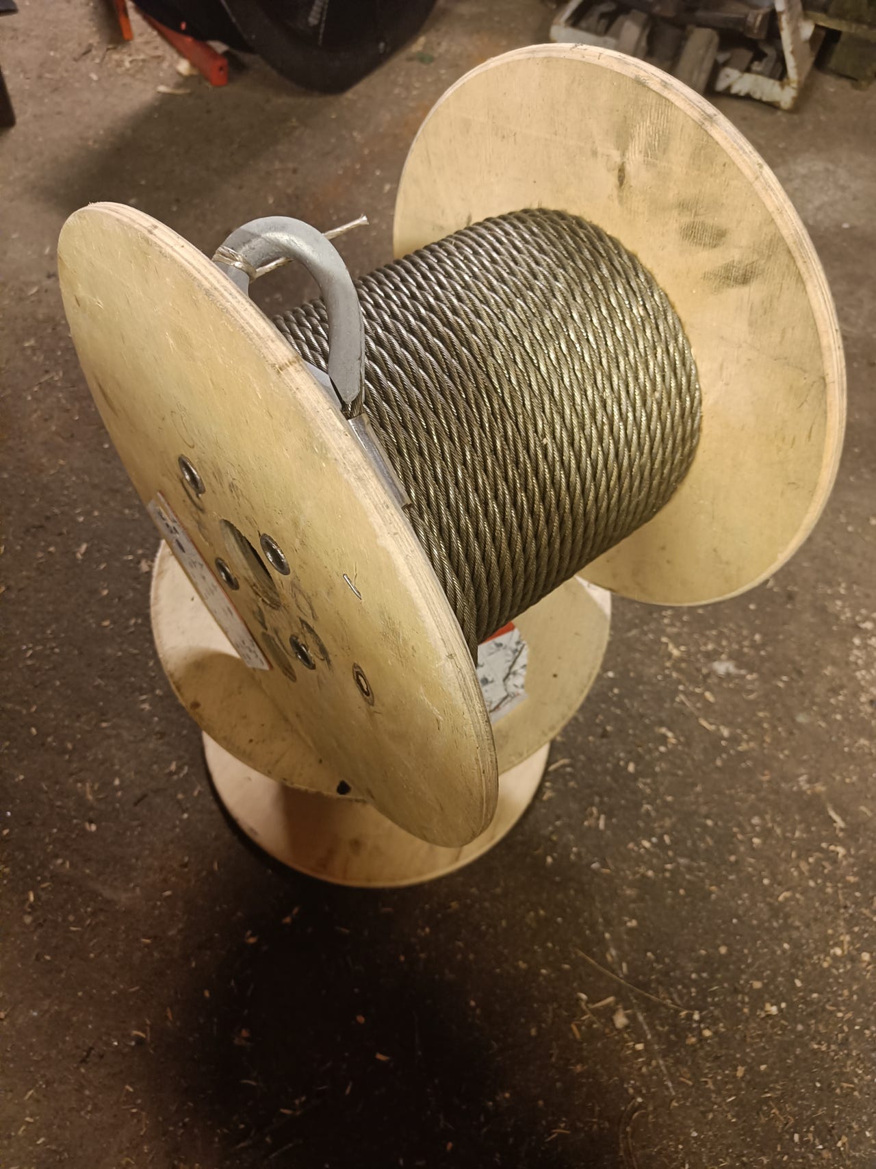 Stål wire 9mm galvanisert | FINN-torget