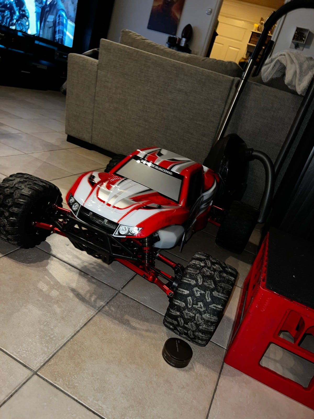 Rovan xlt 450 1:5 rc bil 45 ccm 2 takts motor,diger monstertruck ...
