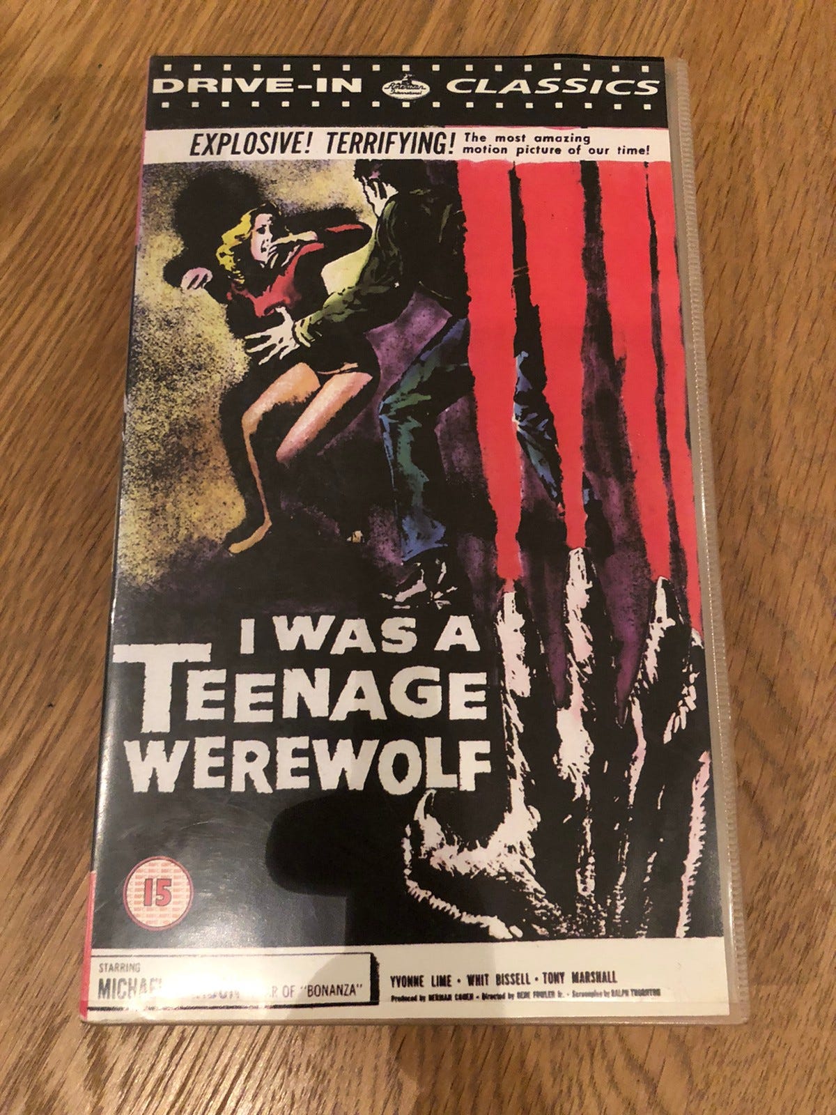 I was a teenage werewolf (VHS) | FINN torget