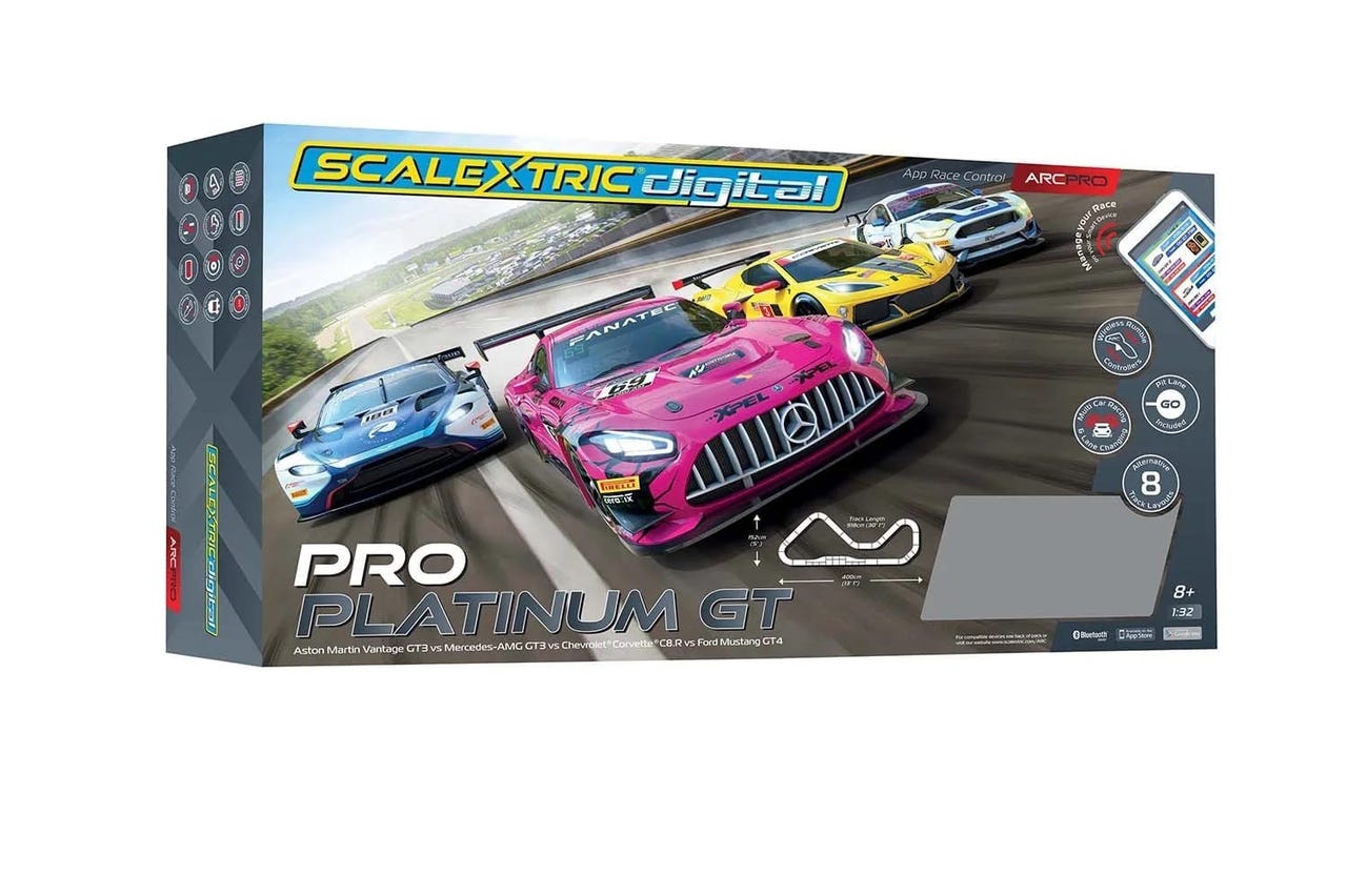 Scalextric Bilbane 1/32 Arc Pro - Pro Platinum GT | FINN-torget
