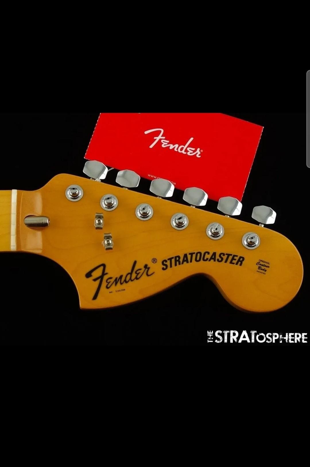 Fender AV II American Vintage 1973 Strat NECK + TUNERS 73 Stratocaster ...