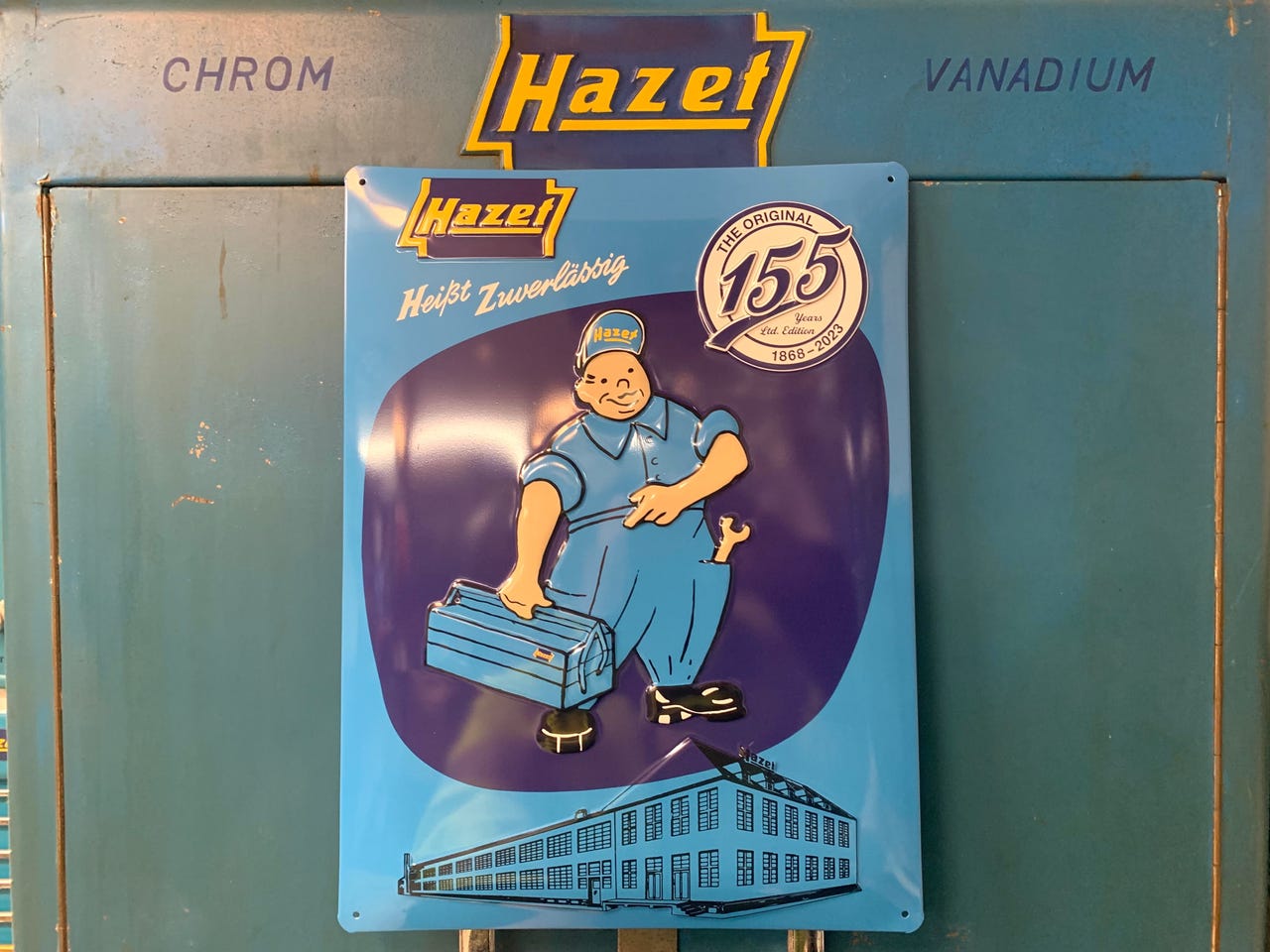 Hazet metallskilt selges, orginalt! | FINN-torget