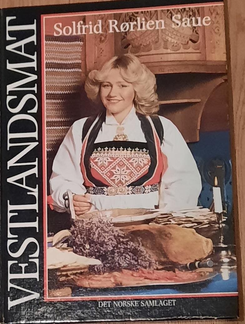 Boken Vestlandsmat Solfrid Rørlien Saue innbundet fra 1987 | FINN torget