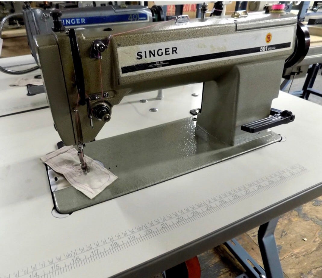 symaskin industri singer 591 | FINN torget