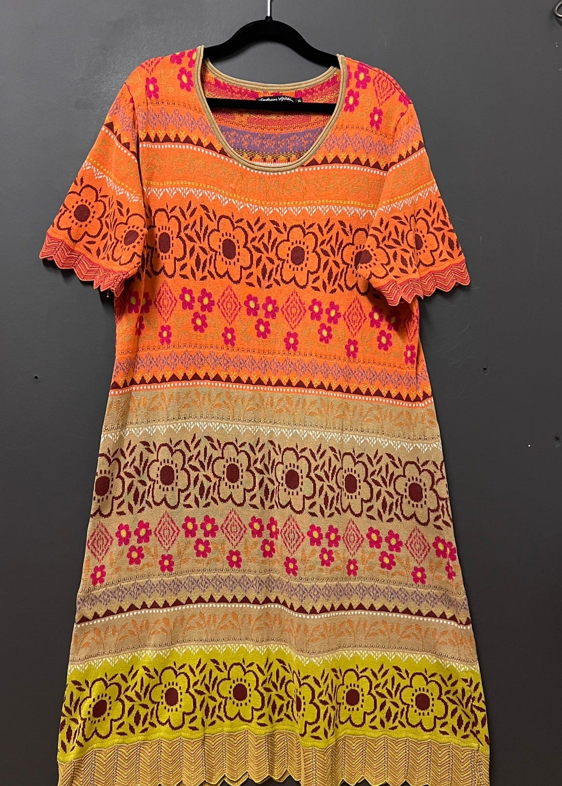 Gudrun Sjøden tykk bomull glad kjole. | FINN-torget