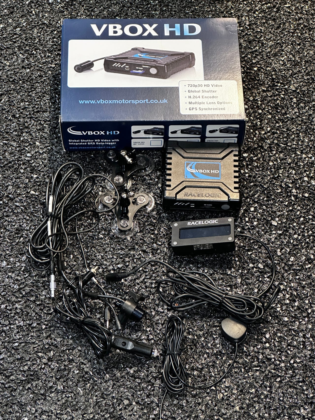 Racelogic VBOX HD 720p30 HD / OLED-display / GPS lap-timer + video ...