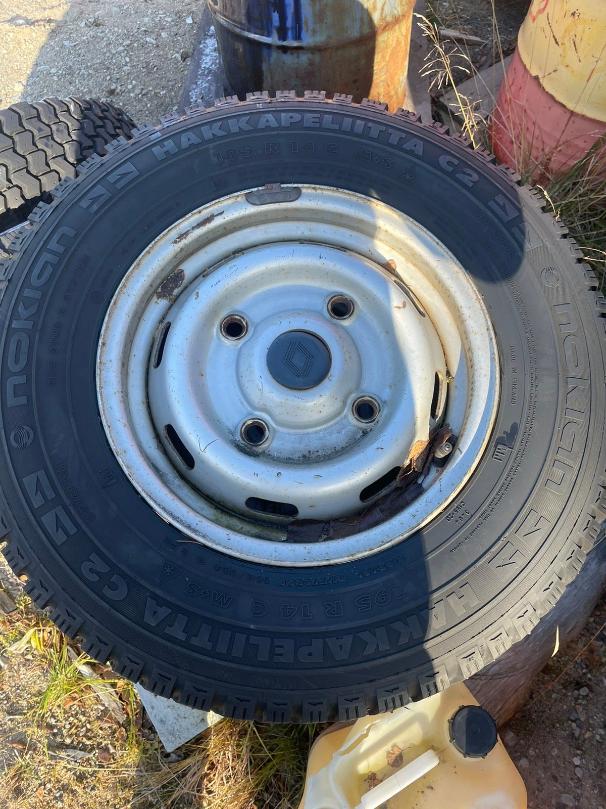 vinter pigg nokian hakkapelitta 2c 195/14c | FINN-torget