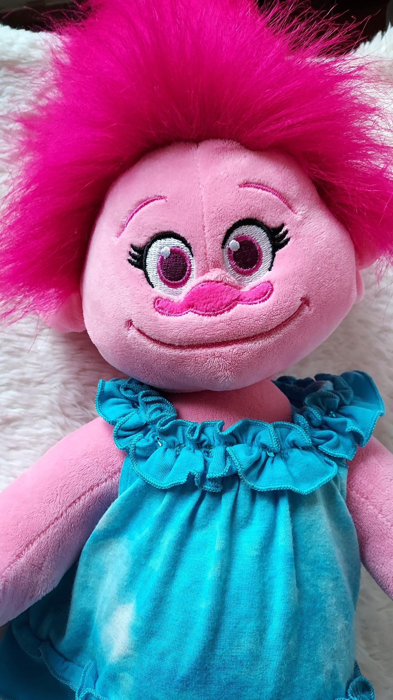 Poppy fra filmen Trolls. Build a Bear bamse dukke. | FINN torget