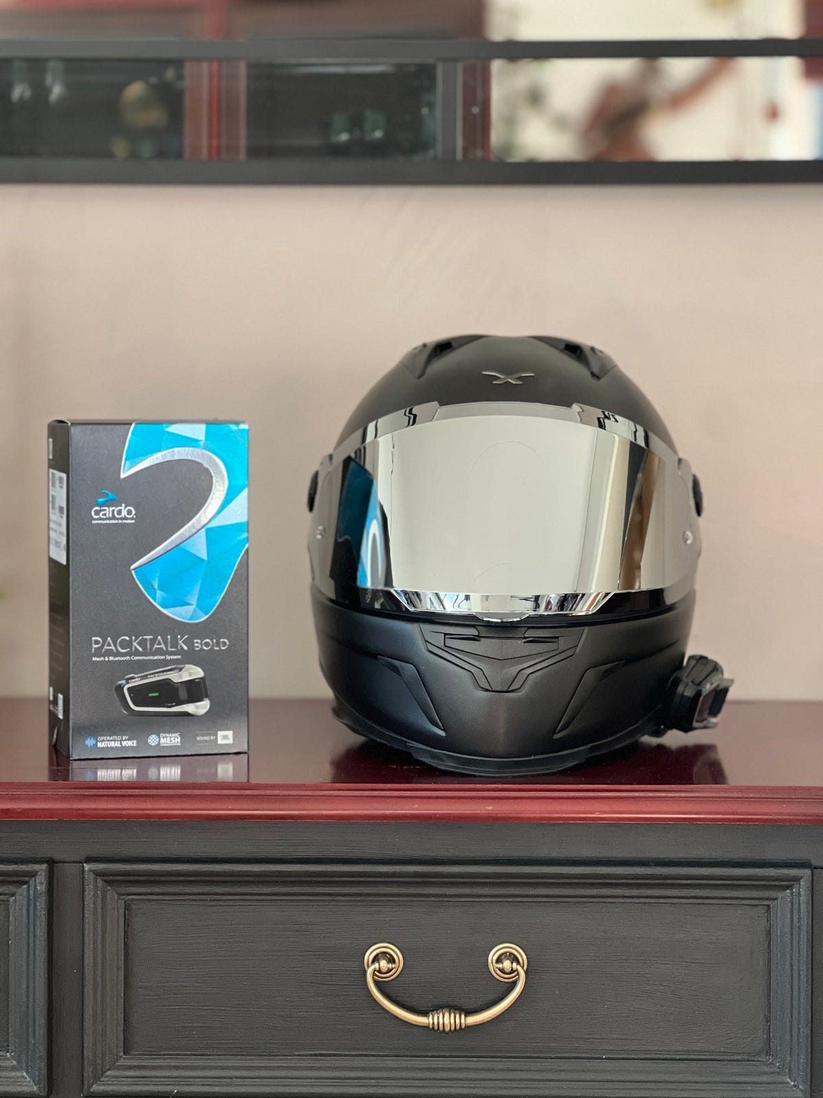 Motorsykkelhjelm med intercom | FINN-torget