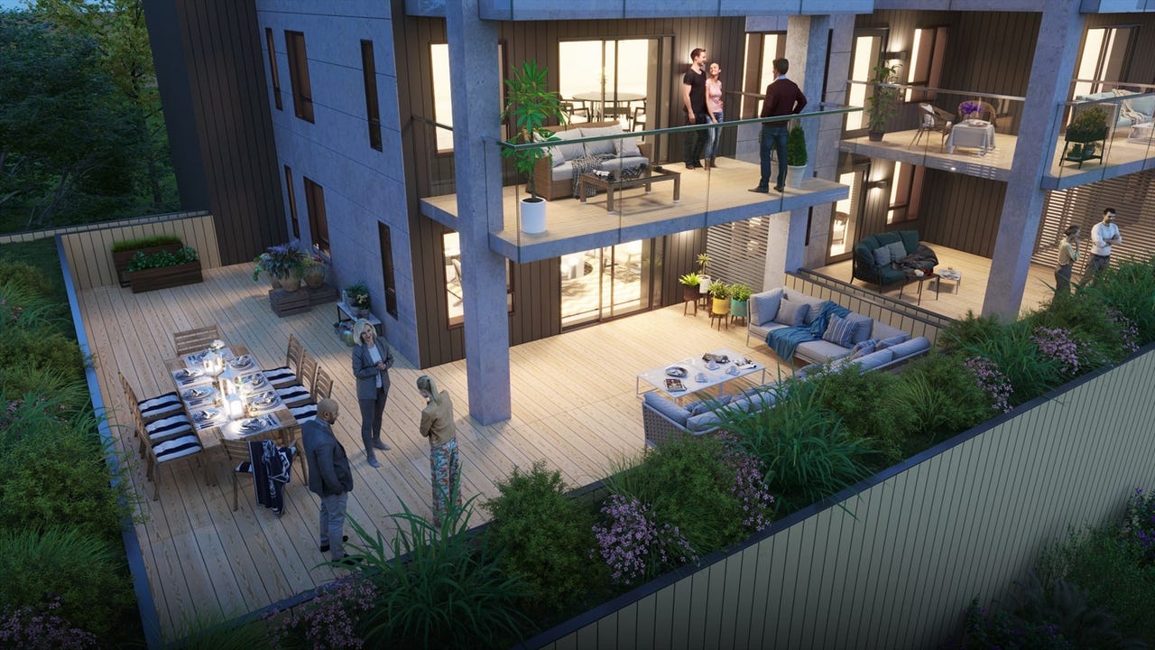 Sentrumstunet - Nye 3-roms leiligheter sentralt på Romedal! | FINN eiendom