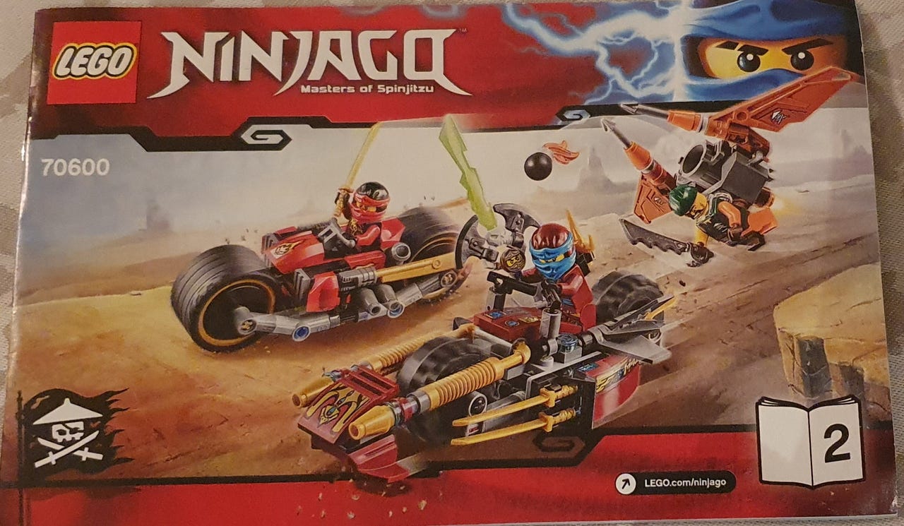 LEGO Ninjago 70600 Ninjajakt på to Hjul | FINN-torget