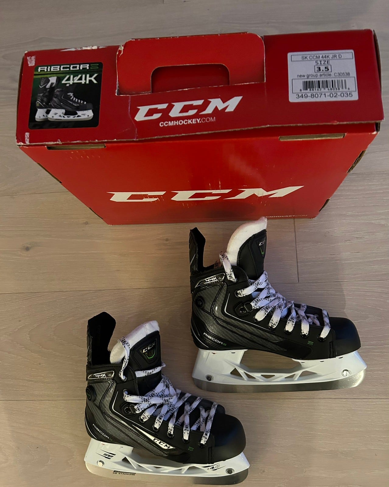 CCM Ribcor 44K størrelse 36 (3,5) / 500,- | FINN-torget