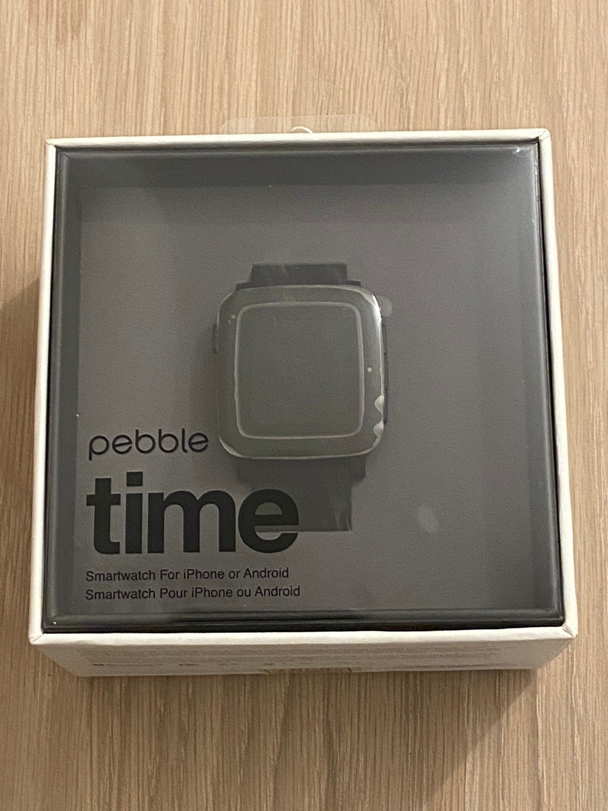 Pebble Time - Smartwatch for iPhone or Android | FINN torget