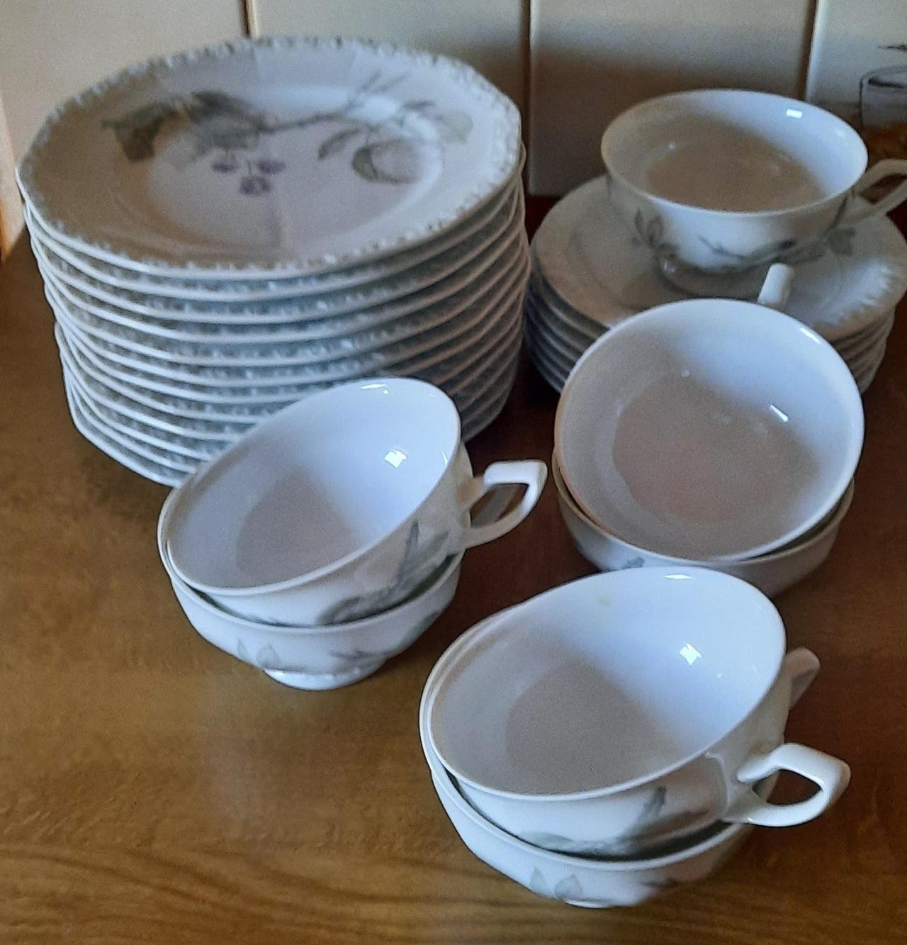 Rosenthal Classic Rose Maria Bjørnebær 4 asjetter | FINN-torget