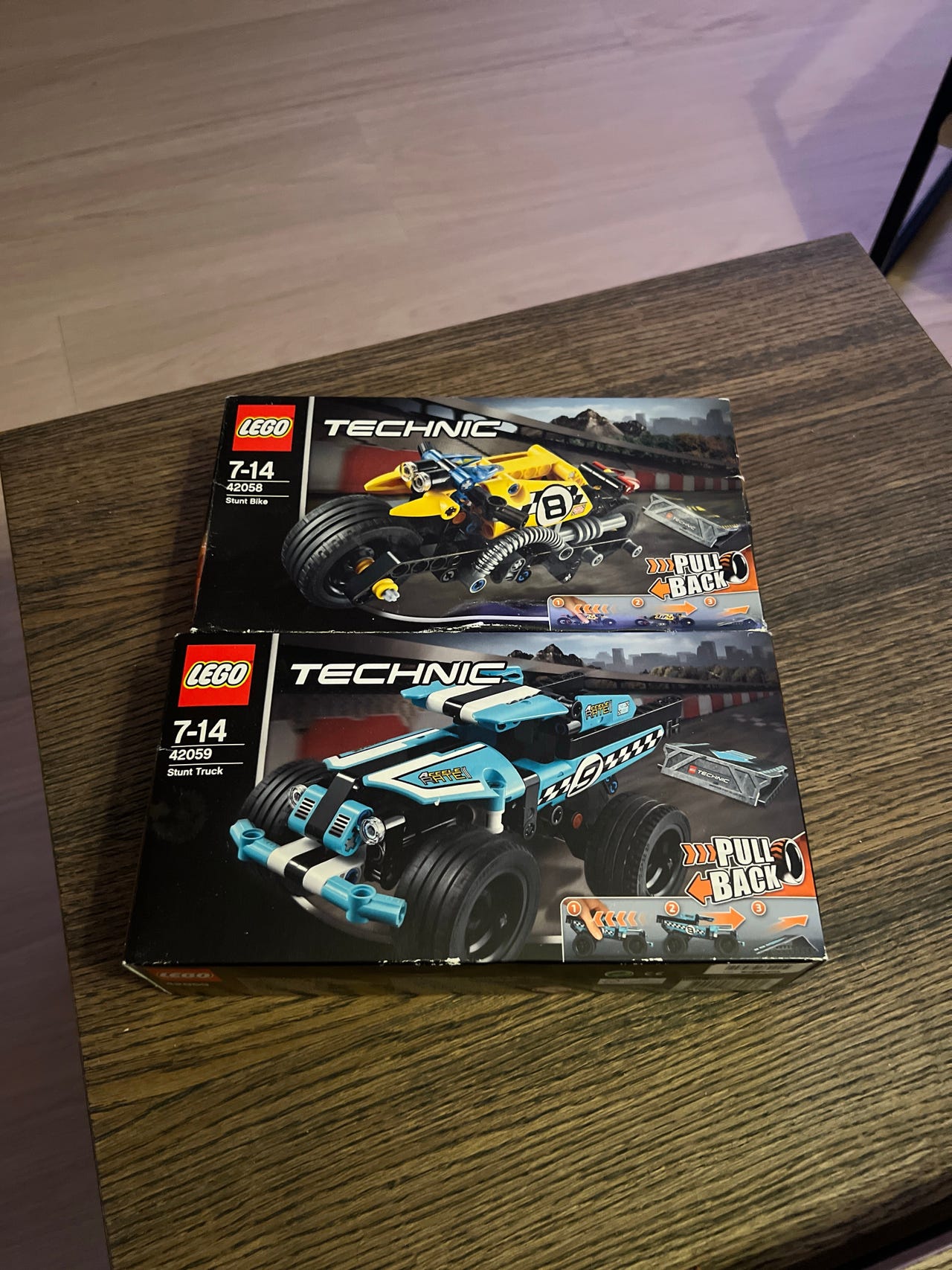 lego technic 42058 + 42059 uåpnet | FINN-torget