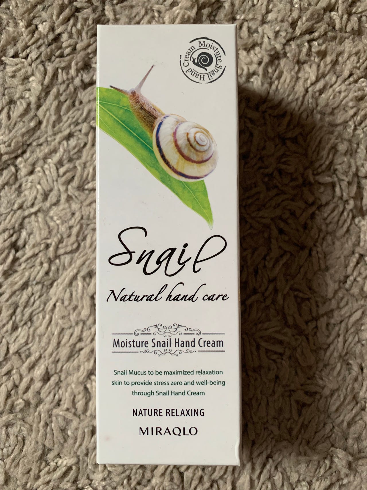 Ny Snail hand cream 100 ml fra koreansk merke MIRAQLO selges | FINN torget