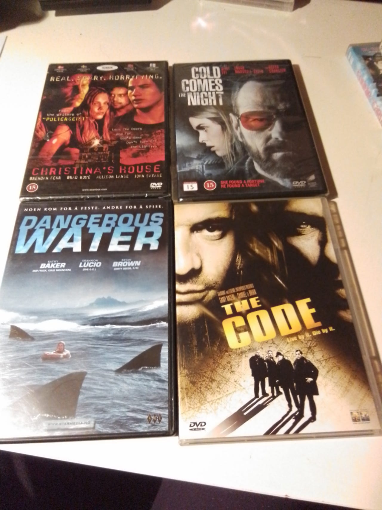 Dangerous Water- Code - Cold Comes the Night | FINN-torget