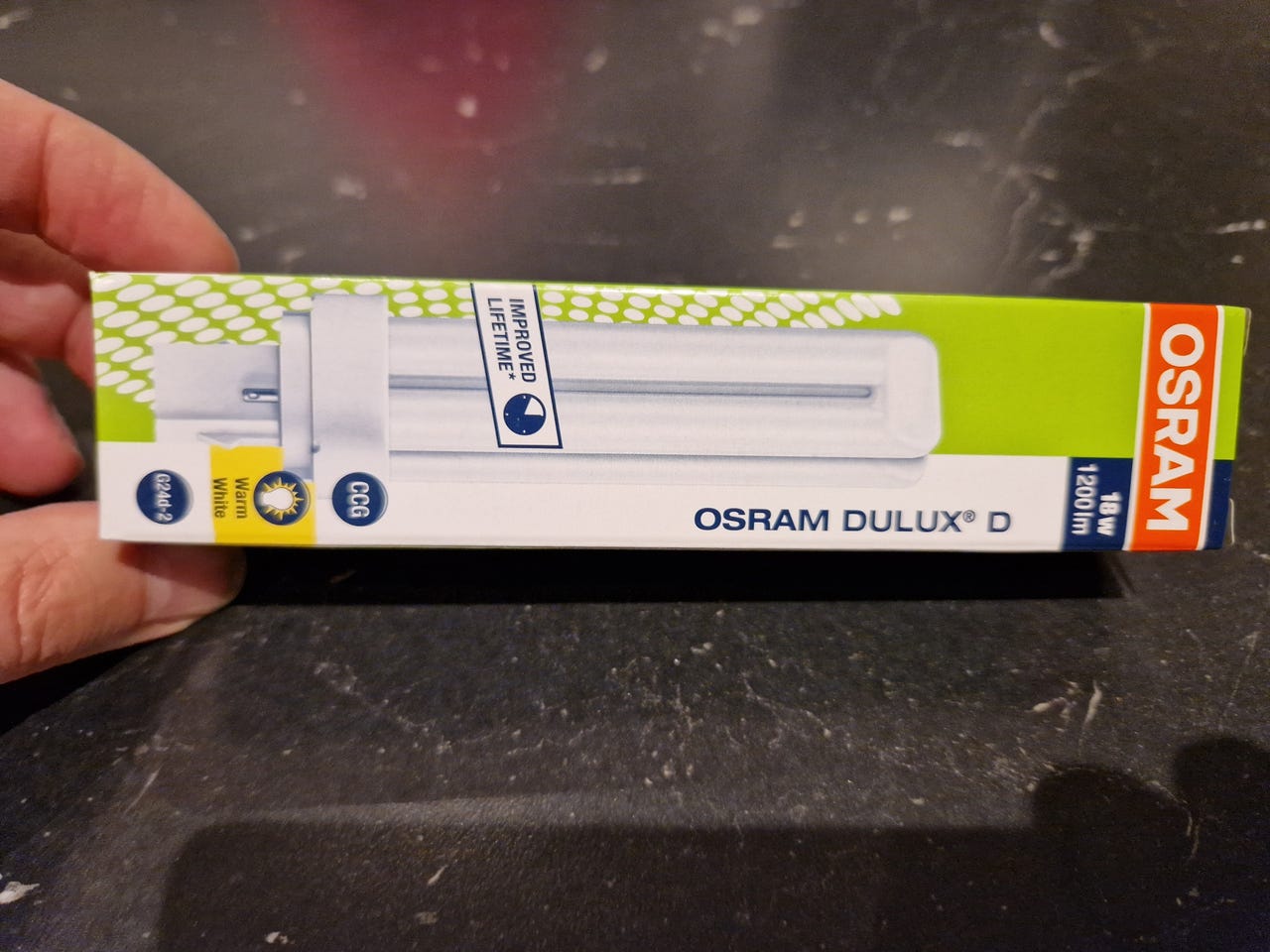Osram Dulux D 18W 830 varm hvit - 2-stift | FINN-torget