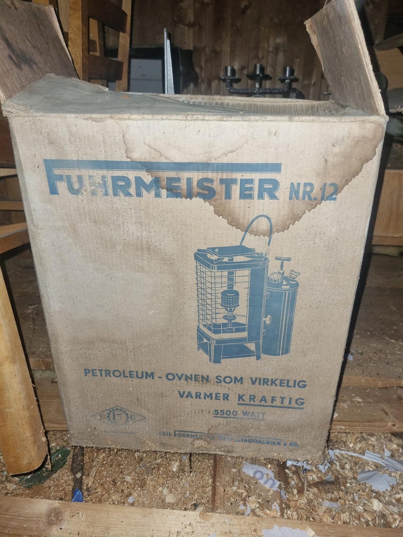 Fuhrmeister nr 12 petroleumsovn | FINN-torget