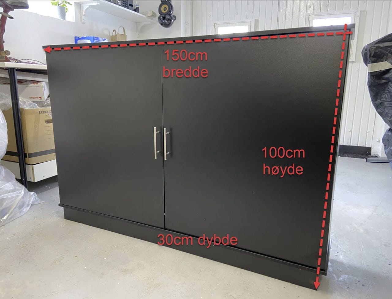 Skap forberedt for montering av tv med heis-lift - Gratis frakt! | FINN ...