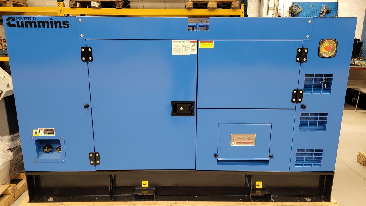 Generator 65kVA dieselgenerator / strømaggregat. Reservekraft og ...