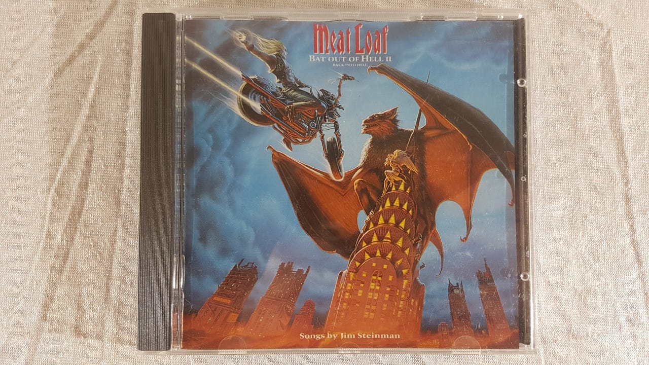 Meat Loaf Bat Out of Hell II Back into Hell CD | FINN-torget