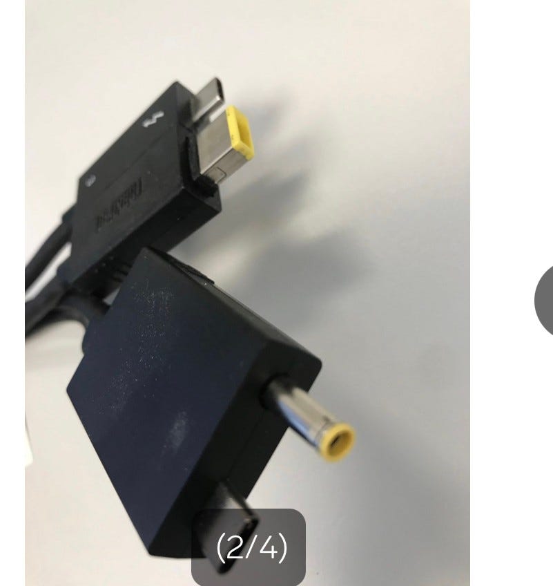 - ThinkPad Thunderbolt 3 WorkStation Dock Split Cable | FINN-torget