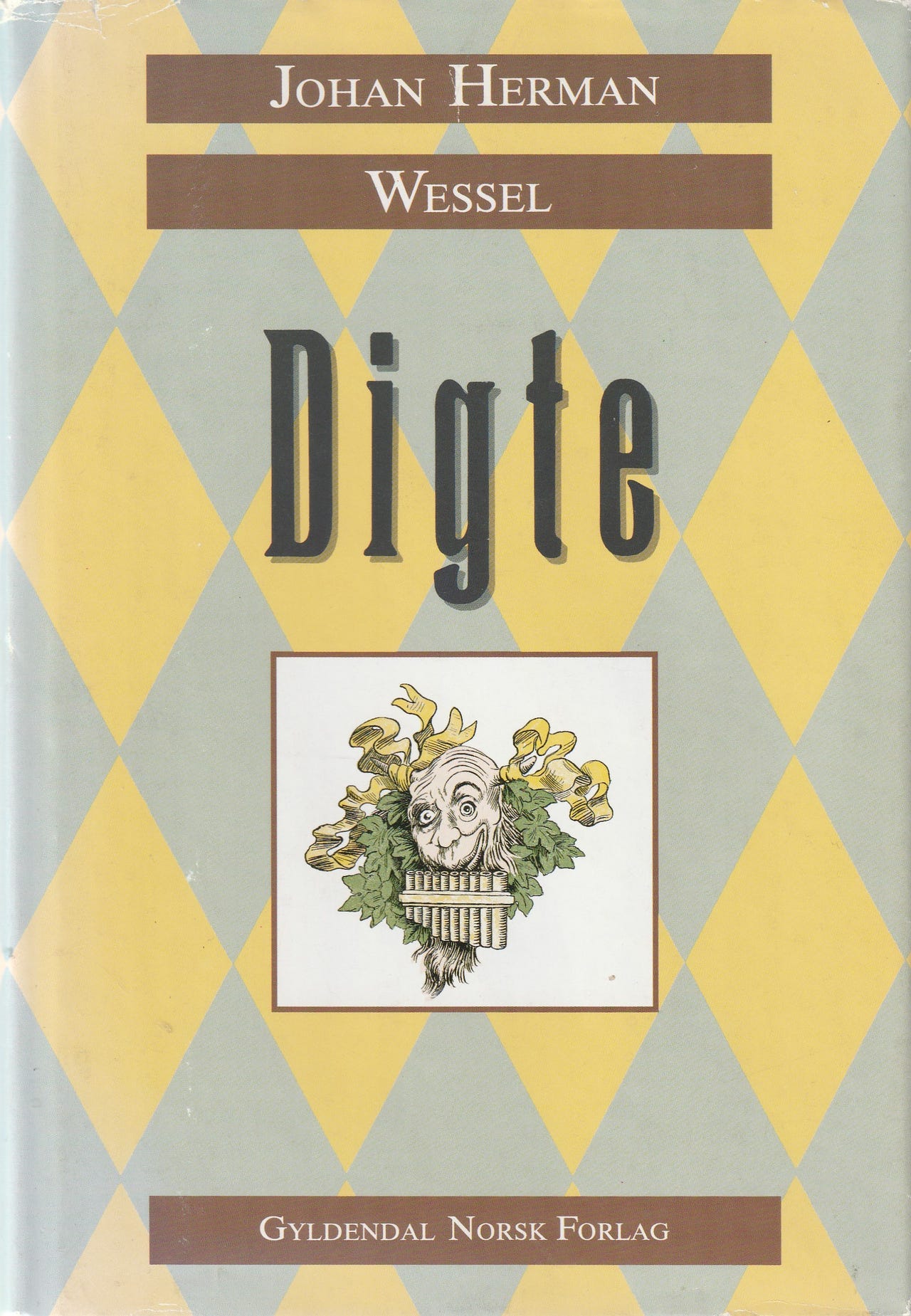 Johan Herman Wessel DIGTE Gyldendal Stor-klassikere 1992 innb,m.omsl ...