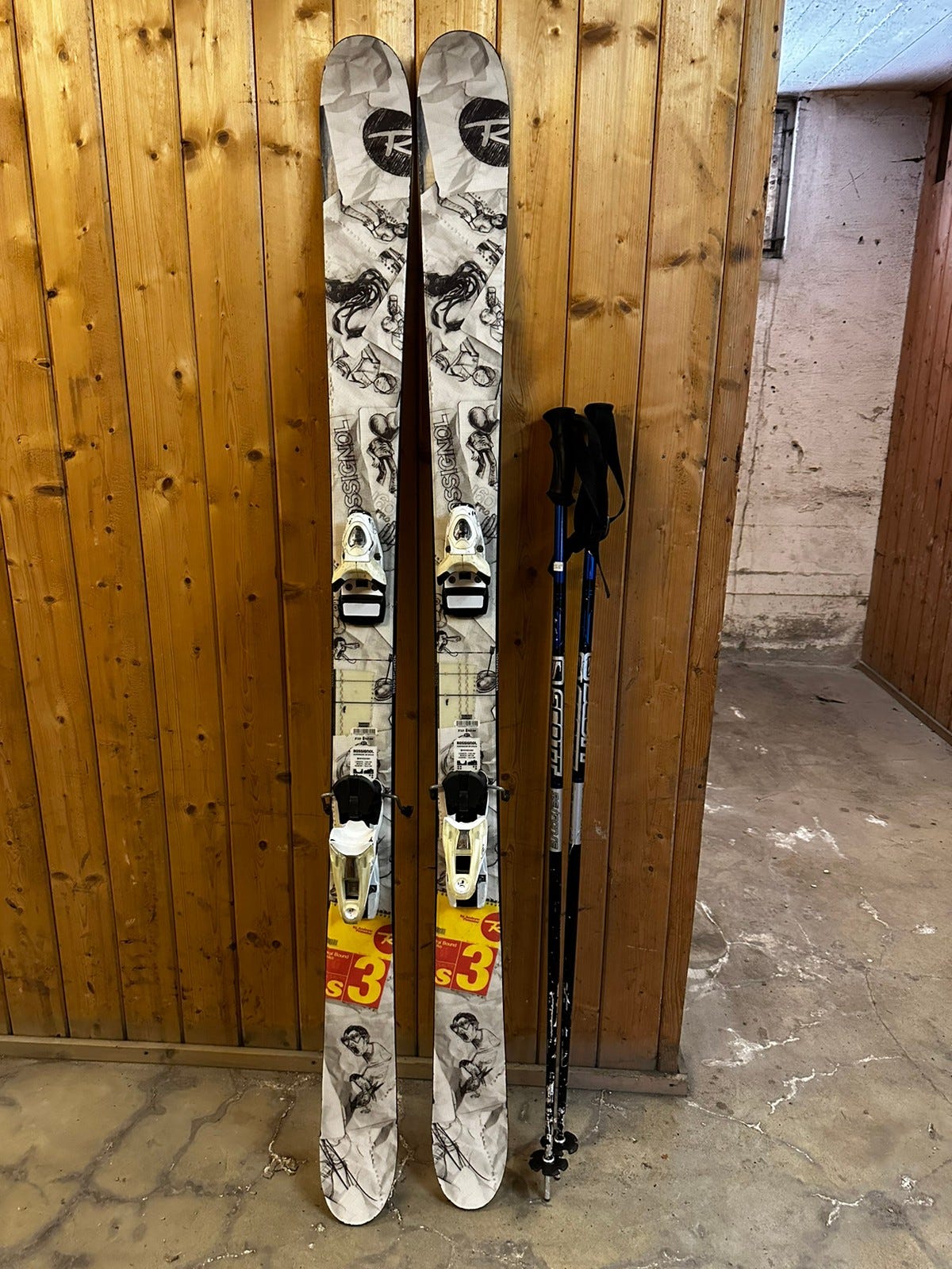 Rossignol twin tip 160cm skipakke | FINN-torget