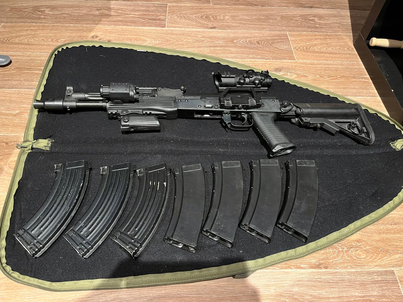 AK-104 PMC Tactical Full Steel Airsoft Gun | FINN torget