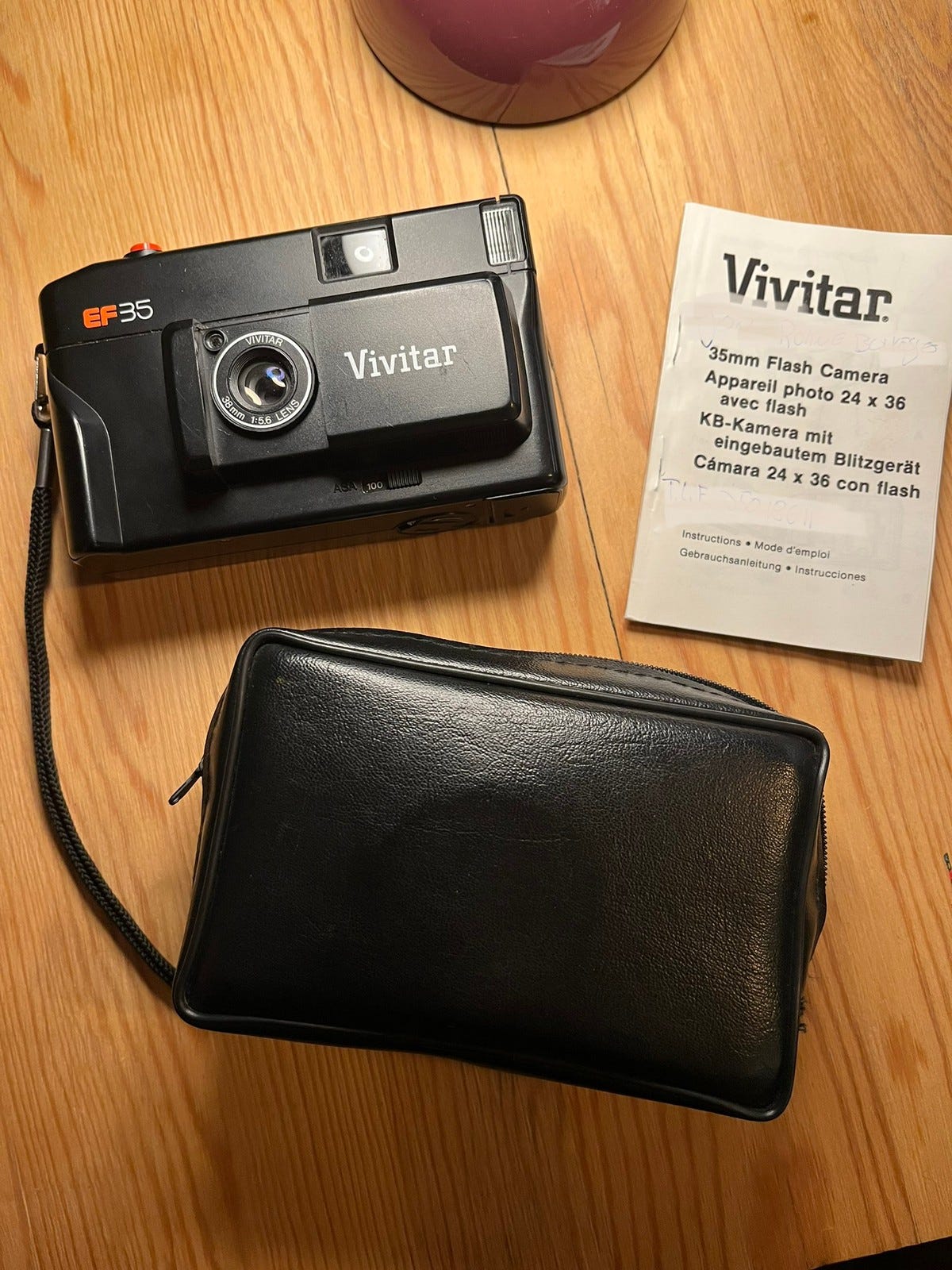 Vivitar EF35 med bruksanvisning og kameraveske | FINN-torget