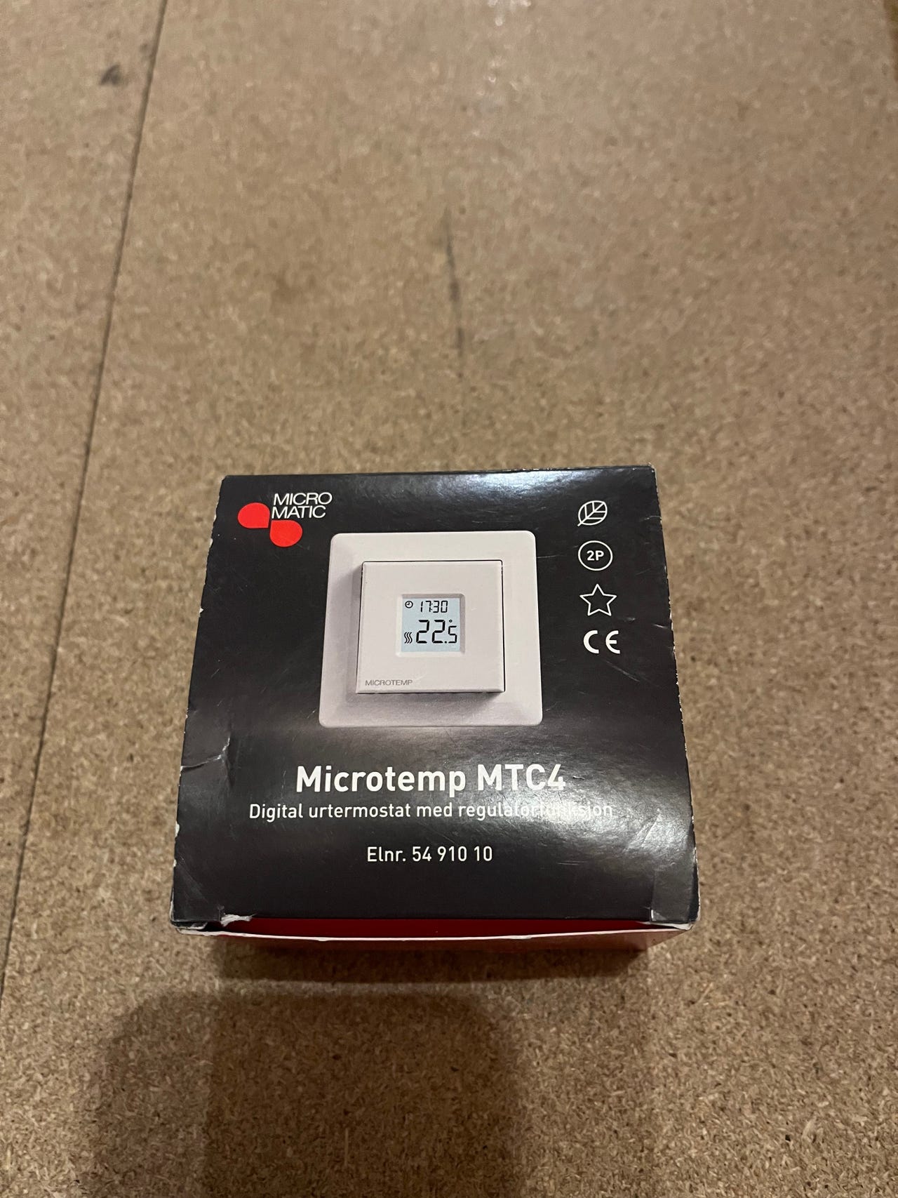 Termostat/ Micromatic Microtemp MTC4, | FINN torget