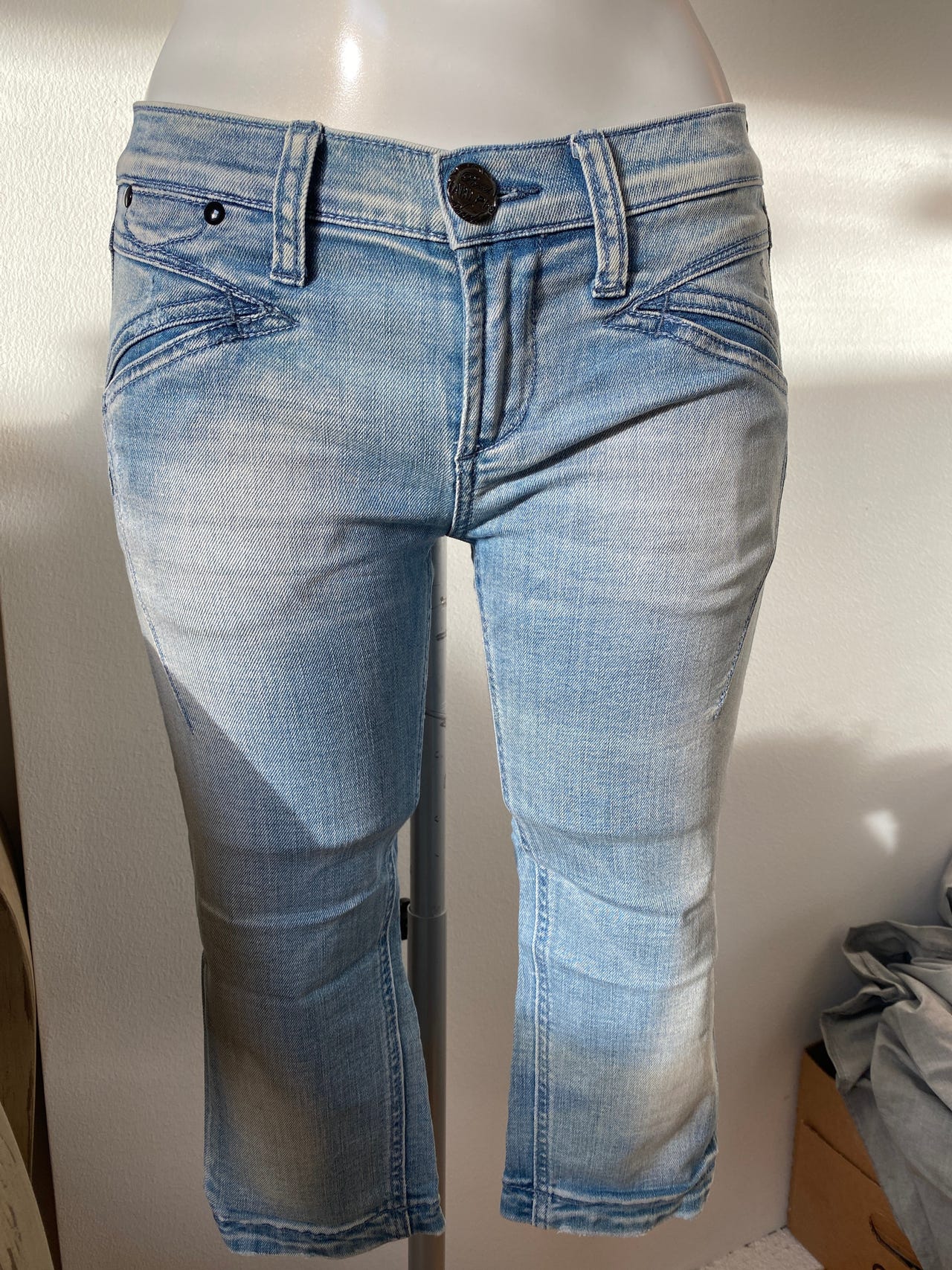 Phard jeans piratbukse 2000-tallet retro capribukse | FINN-torget