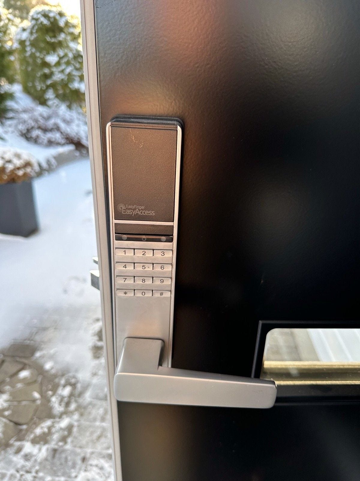 Easy access kodelås med fingeravtrykk | FINN-torget