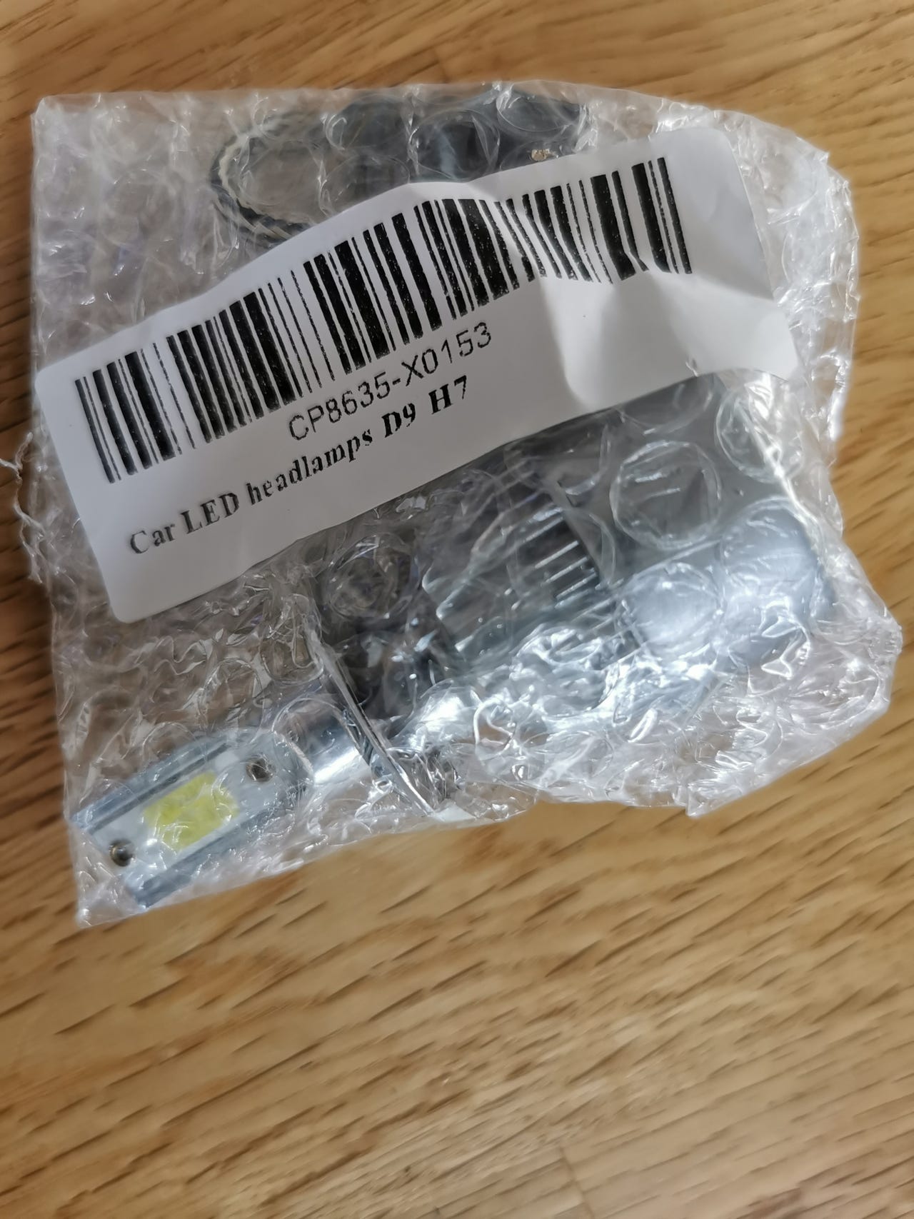 Led hovedlykt lyspære D9 H7 | FINN-torget