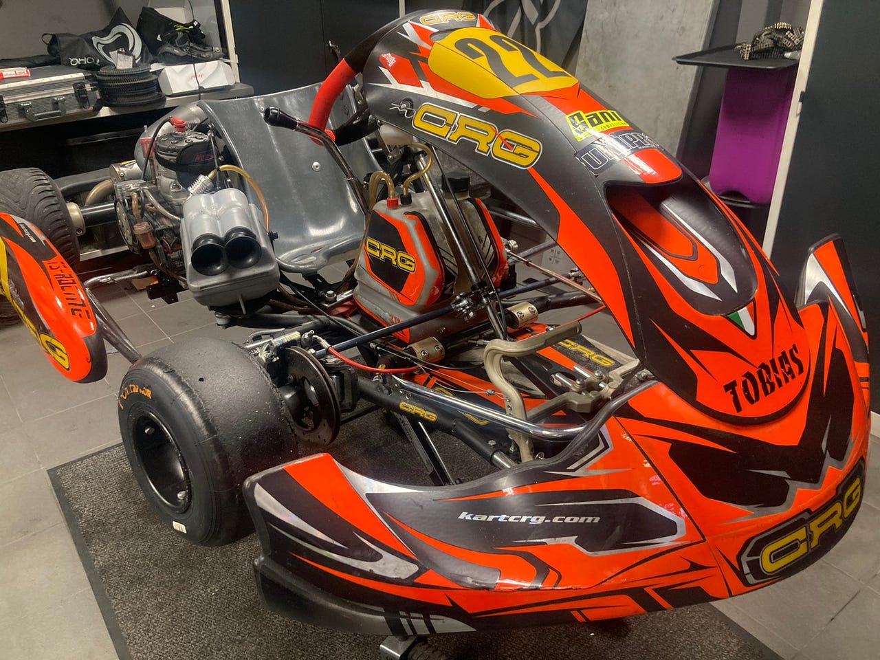 CRG Gokart KZ2 _ TM R1 | FINN torget
