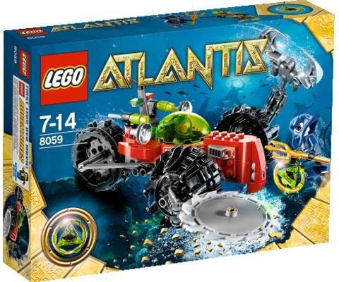 Lego Atlantis 8059. Komplett sett m/byggeinstruksjoner | FINN torget