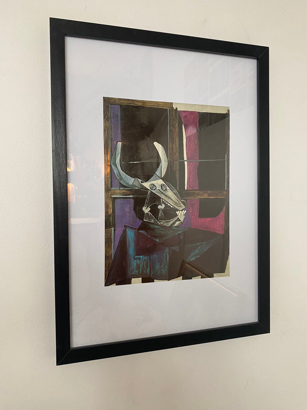 Pablo Picasso - Still Life with Skull of Ox (1942) | FINN-torget