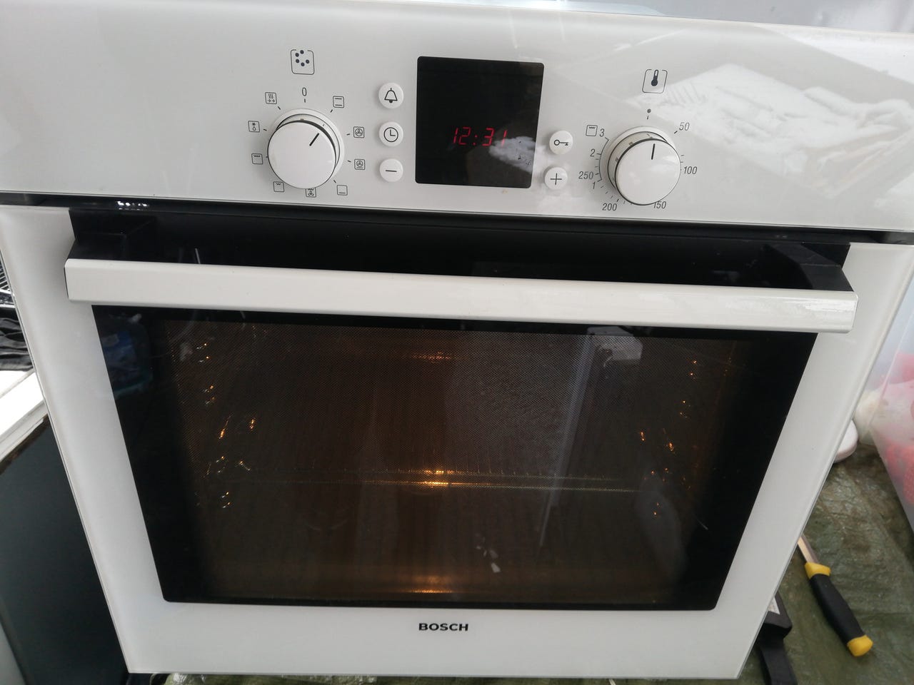 Bosch integrert stekeovn med varmluft og stekeplater og grill 54.5 ...