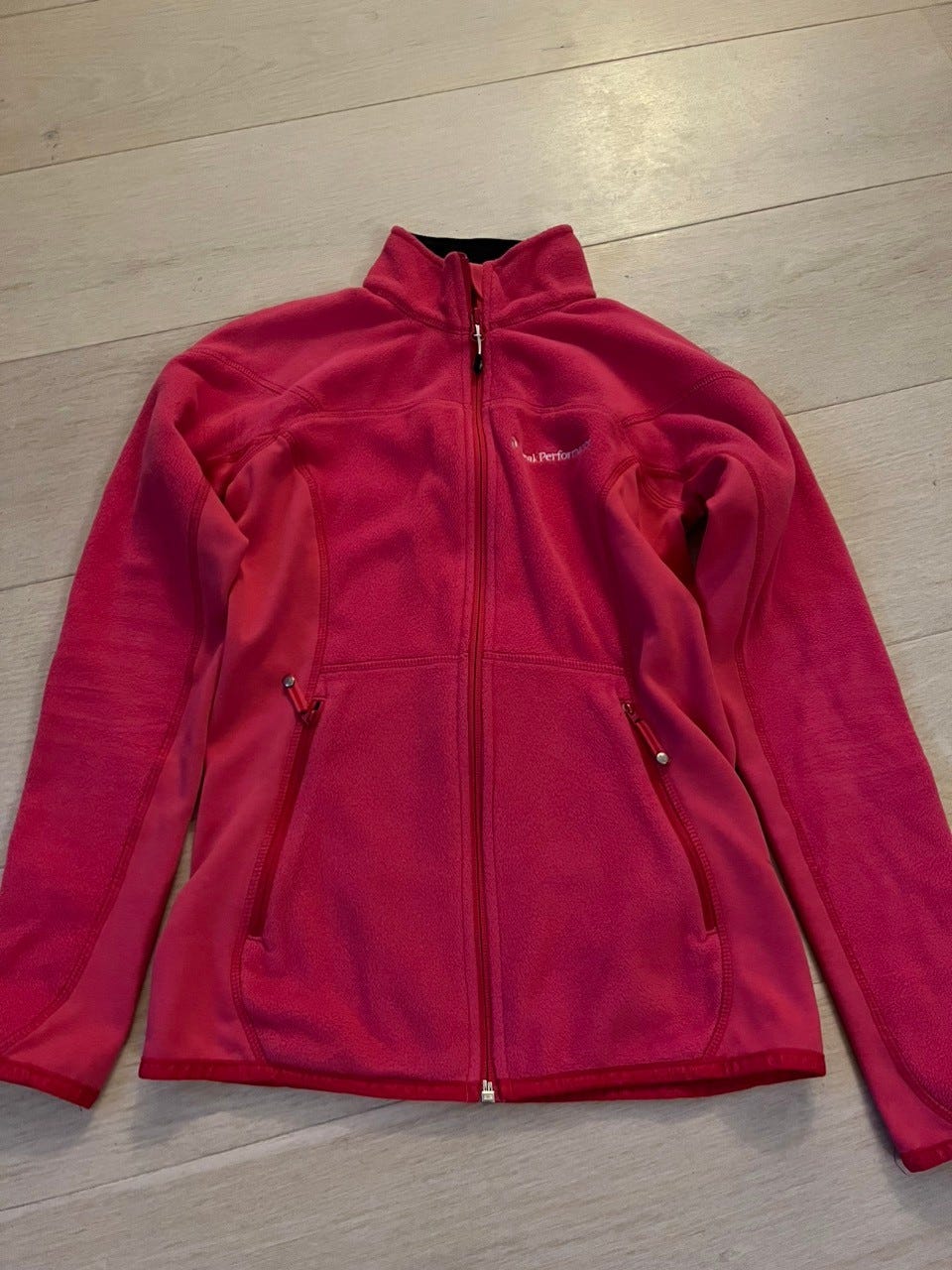Peak Performance fleece jakke rosa | FINN-torget