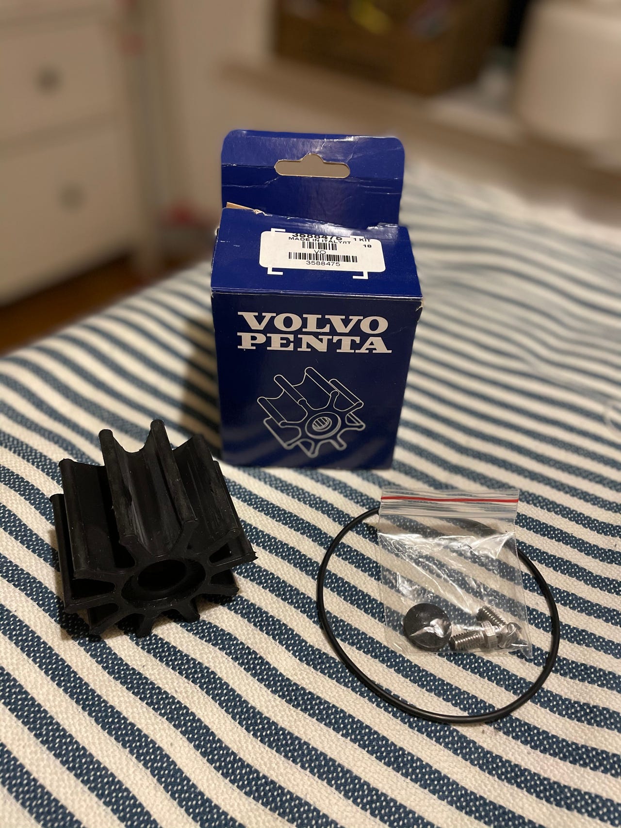 Impeller - VOLVO PENTA D4 - 3588475 | FINN torget