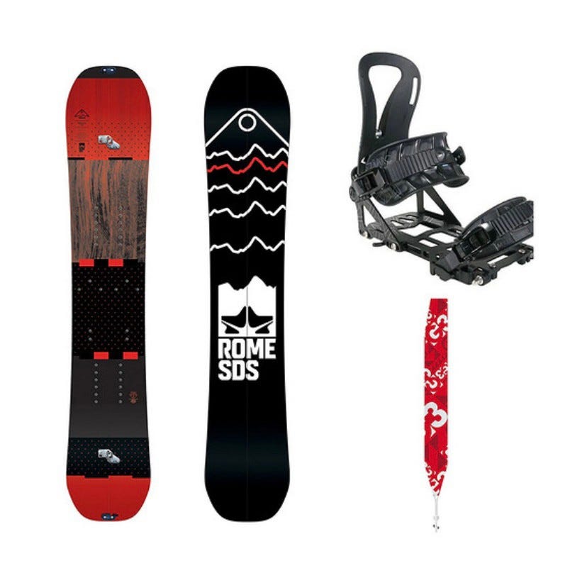 Komplett splitboard randonee pakke til leie | FINN-torget