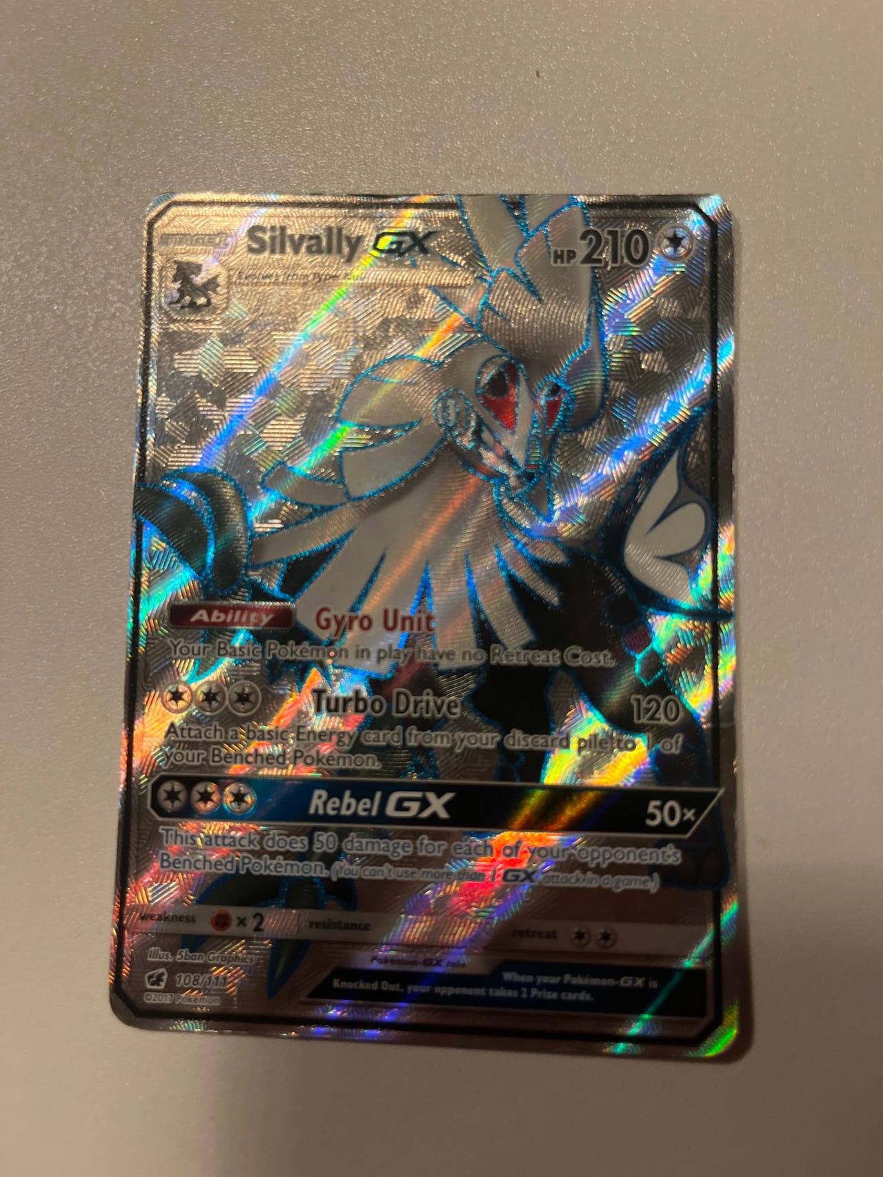 Silvally GX silver card pokemon | FINN-torget