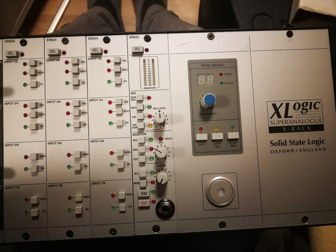 Solid State Logic SSL X-rack summing mixer | FINN-torget