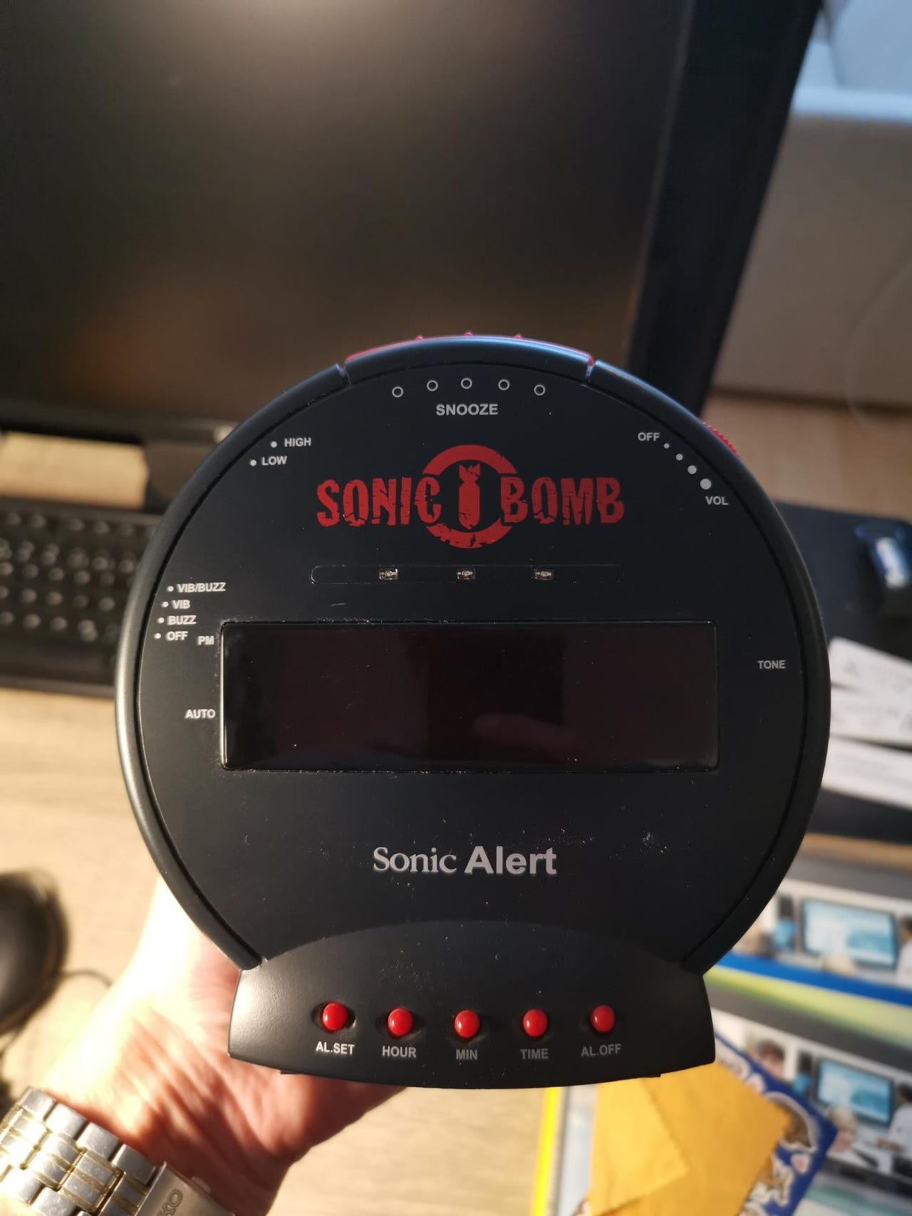 Sonic bomb vekkerklokke | FINN torget