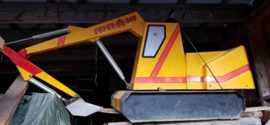 Super dig x40 lekegravemaskin ønskes kjøpt | FINN-torget