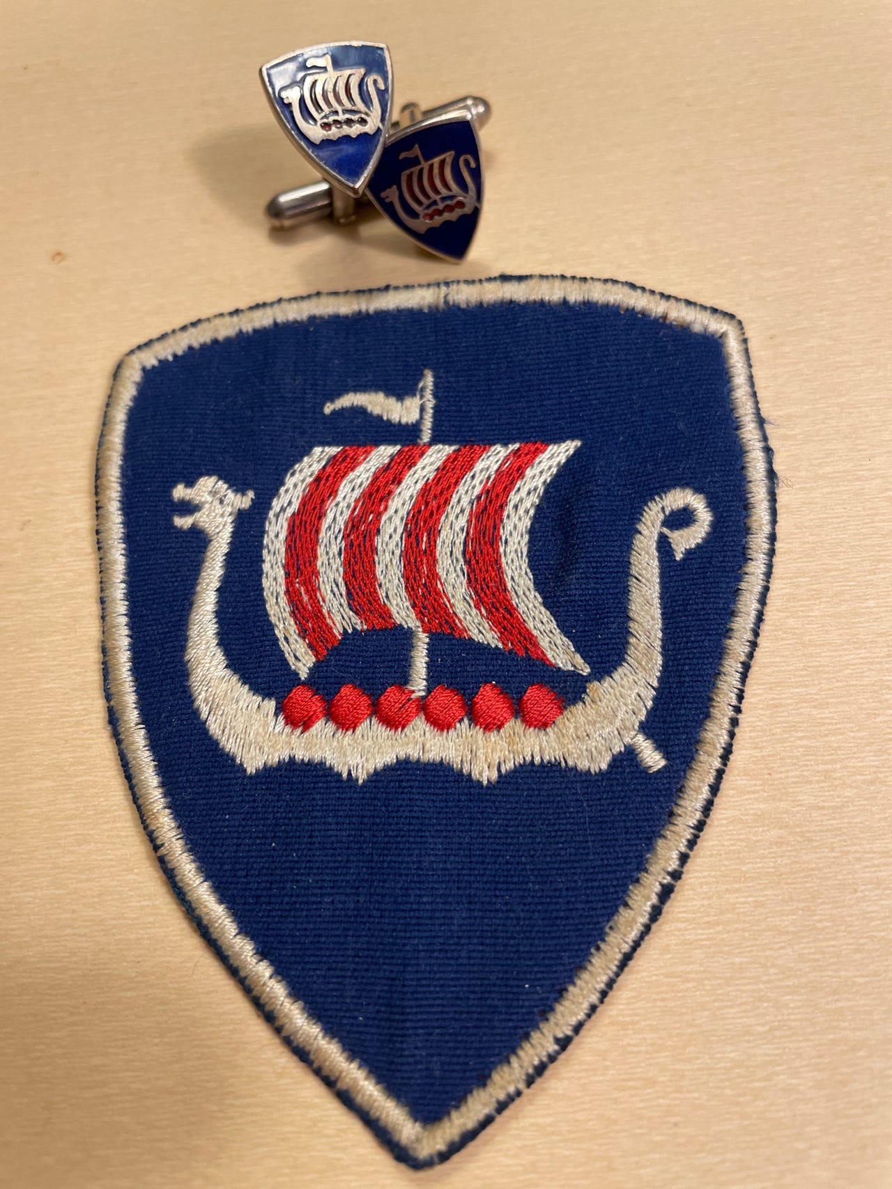 NATO / AFNORTH 1952-94 - Allied Forces Northern Europe tøymerke ...